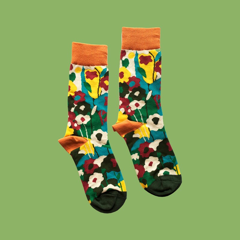 Printed Socks - Etsy