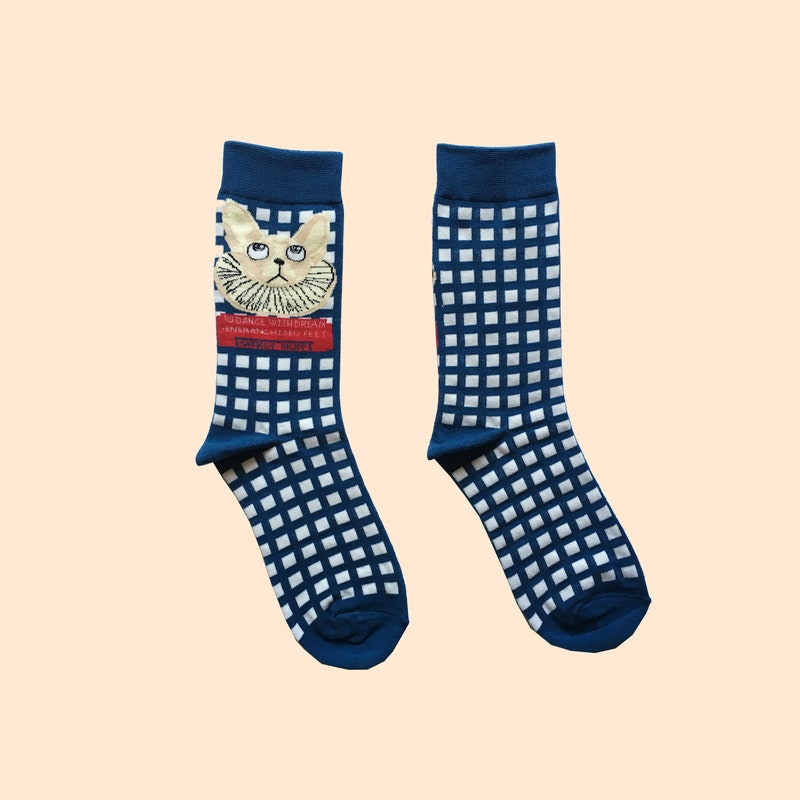 Funky Cat Art - Etsy