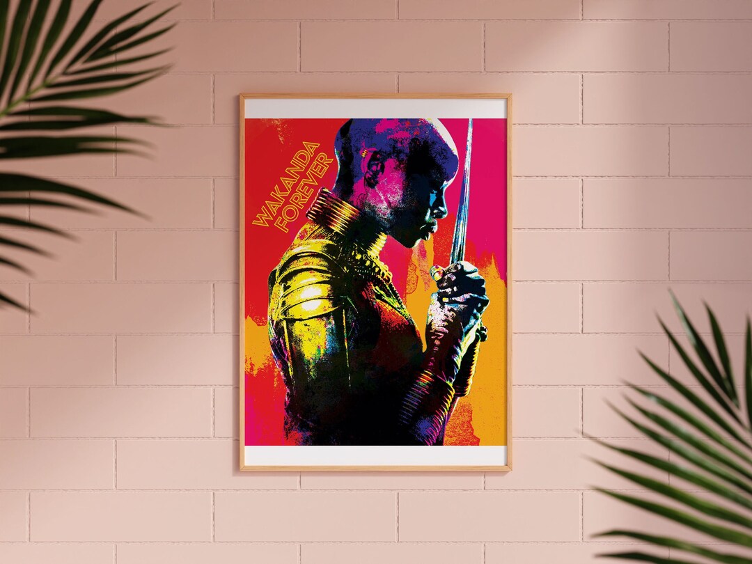 Black Panther Movie Dorm Room Decor Wakanda Forever Wall - Etsy