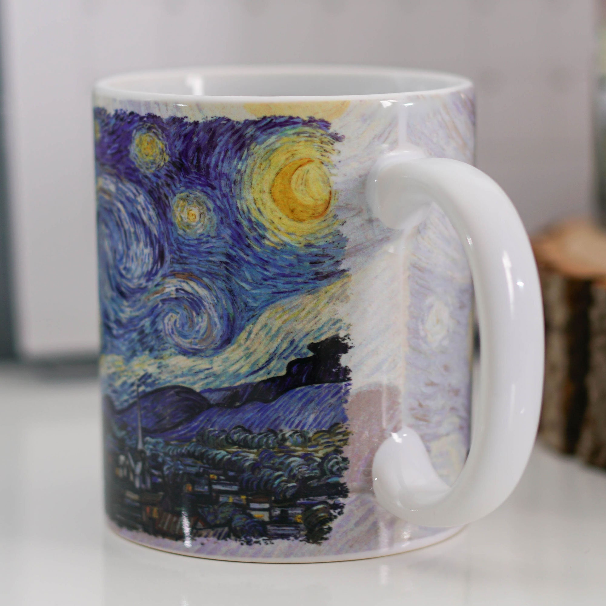 Vincent Van Gogh The Starry Night Mug Van Gogh Atwork Mug | Etsy