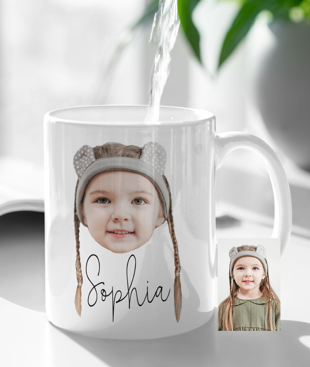 Personalized Mug, Custom Face Mug, Photo Mug, Personalized Gift, Gift ...