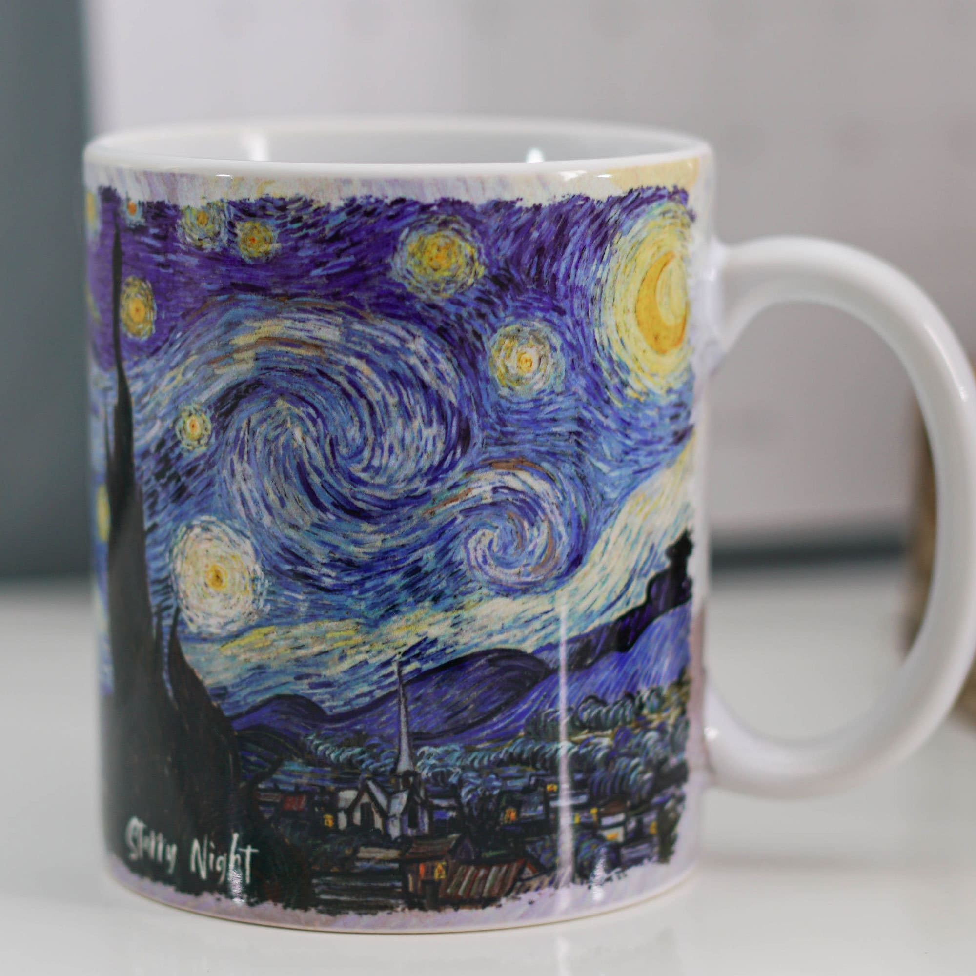 Vincent Van Gogh The Starry Night Mug Van Gogh Atwork Mug | Etsy