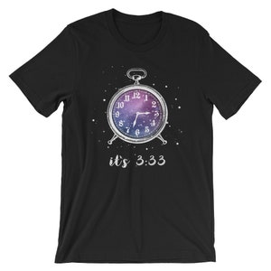 Synchronicity Numerology Angel Numbers 333 Short-sleeve Unisex T-shirt ...