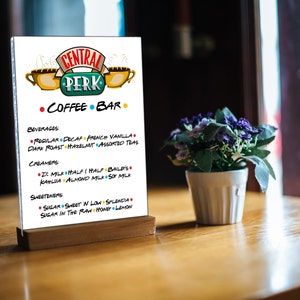Custom Friends Themed Coffee Bar Bachelorette Hen Party Bridal Shower ...