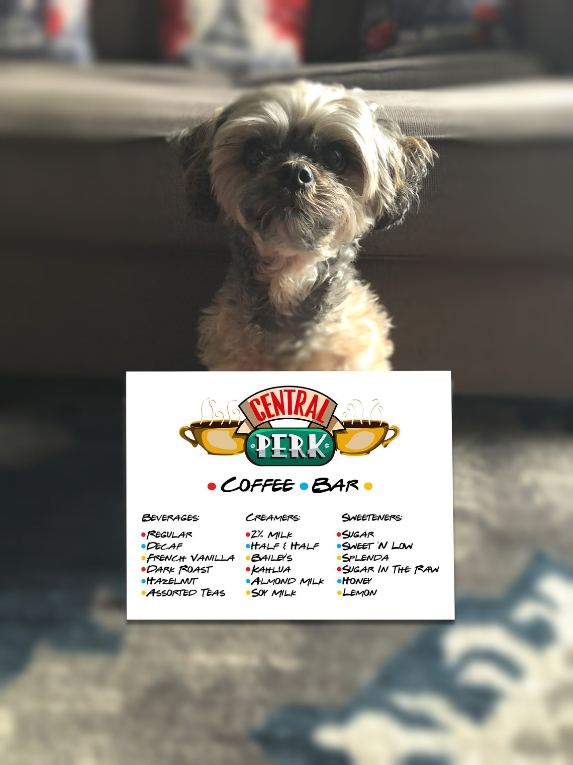 Custom Friends Themed Coffee Bar Bachelorette Bridal Shower - Etsy