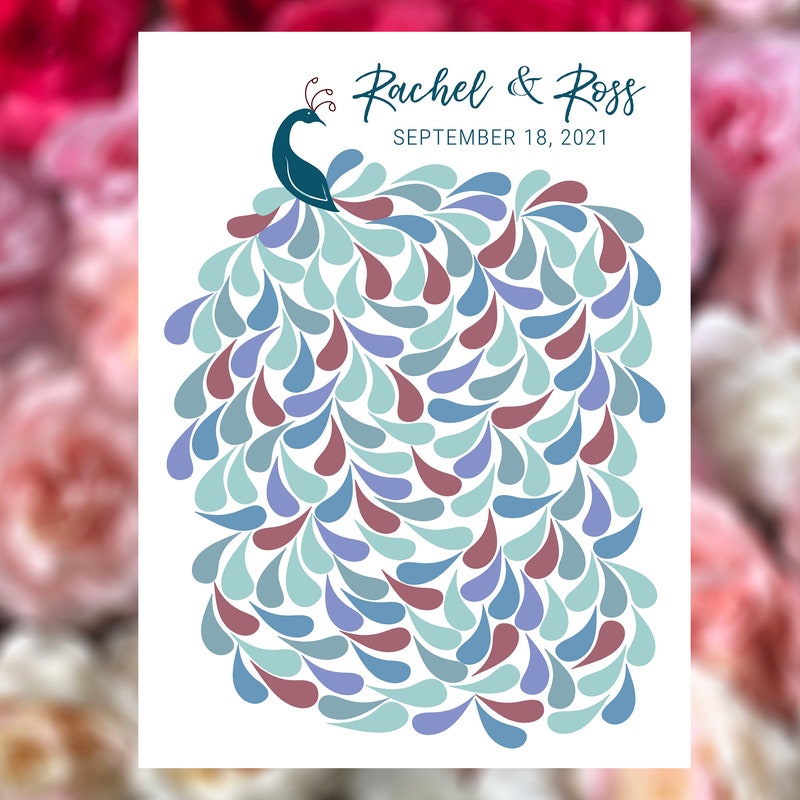 Guest Book Poster - Etsy