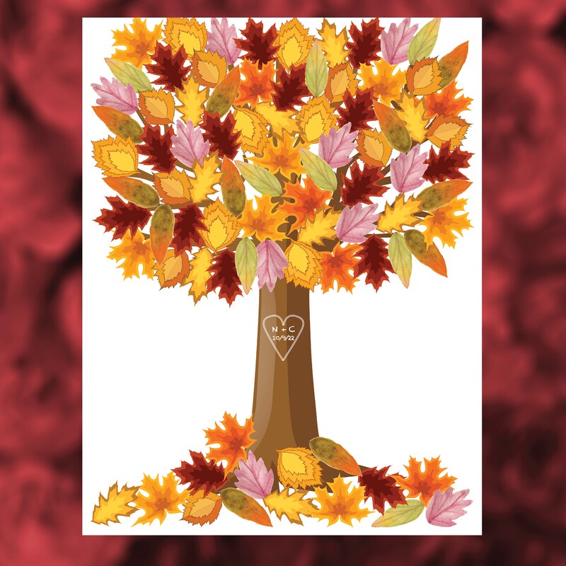 Fall Guest Book - Etsy