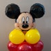 Mickey Mouse Balloon Column- Includes Balloon Sizer and Video TUTORIAL ...