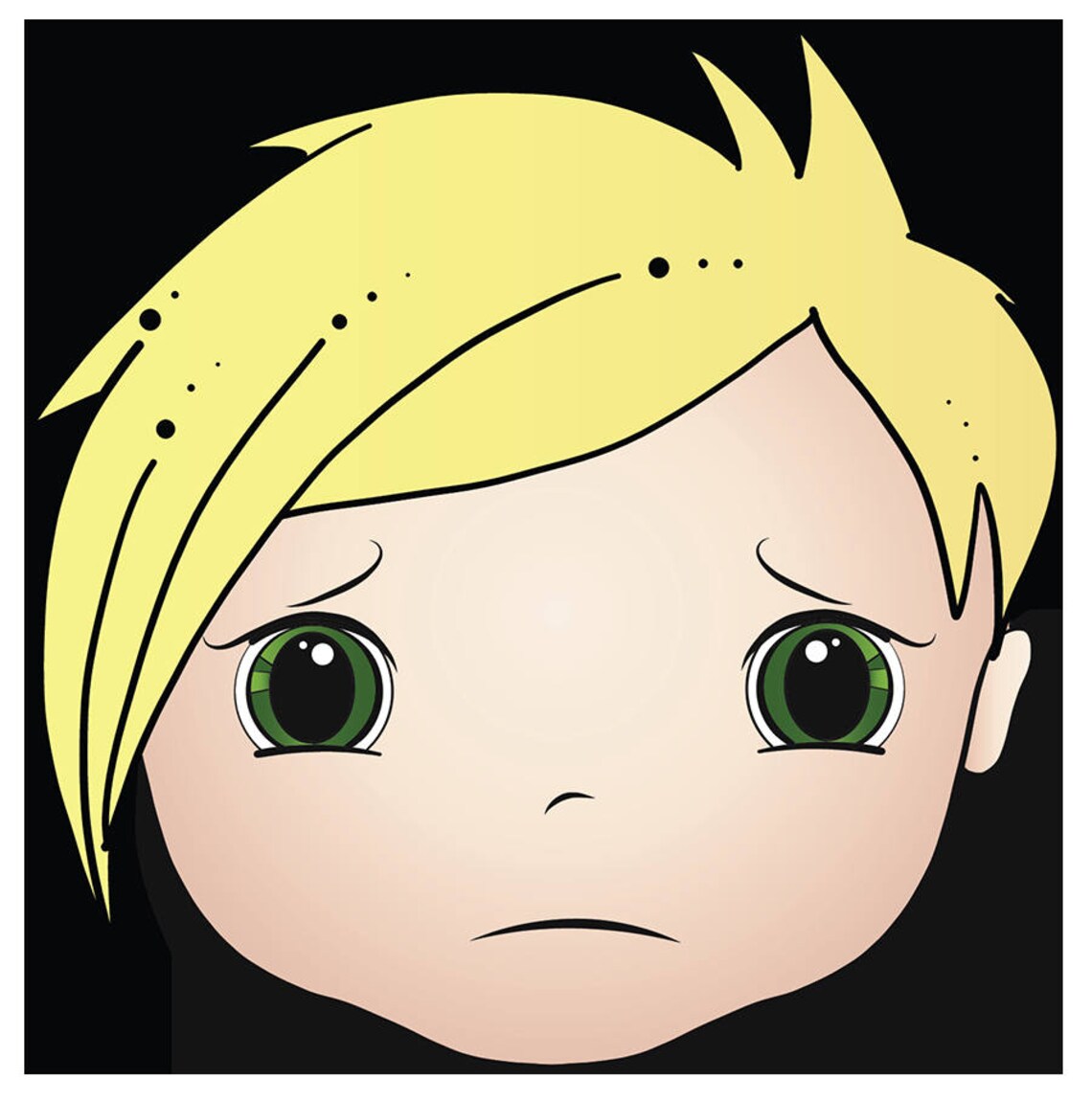 Kids Emotions Clipart - Etsy