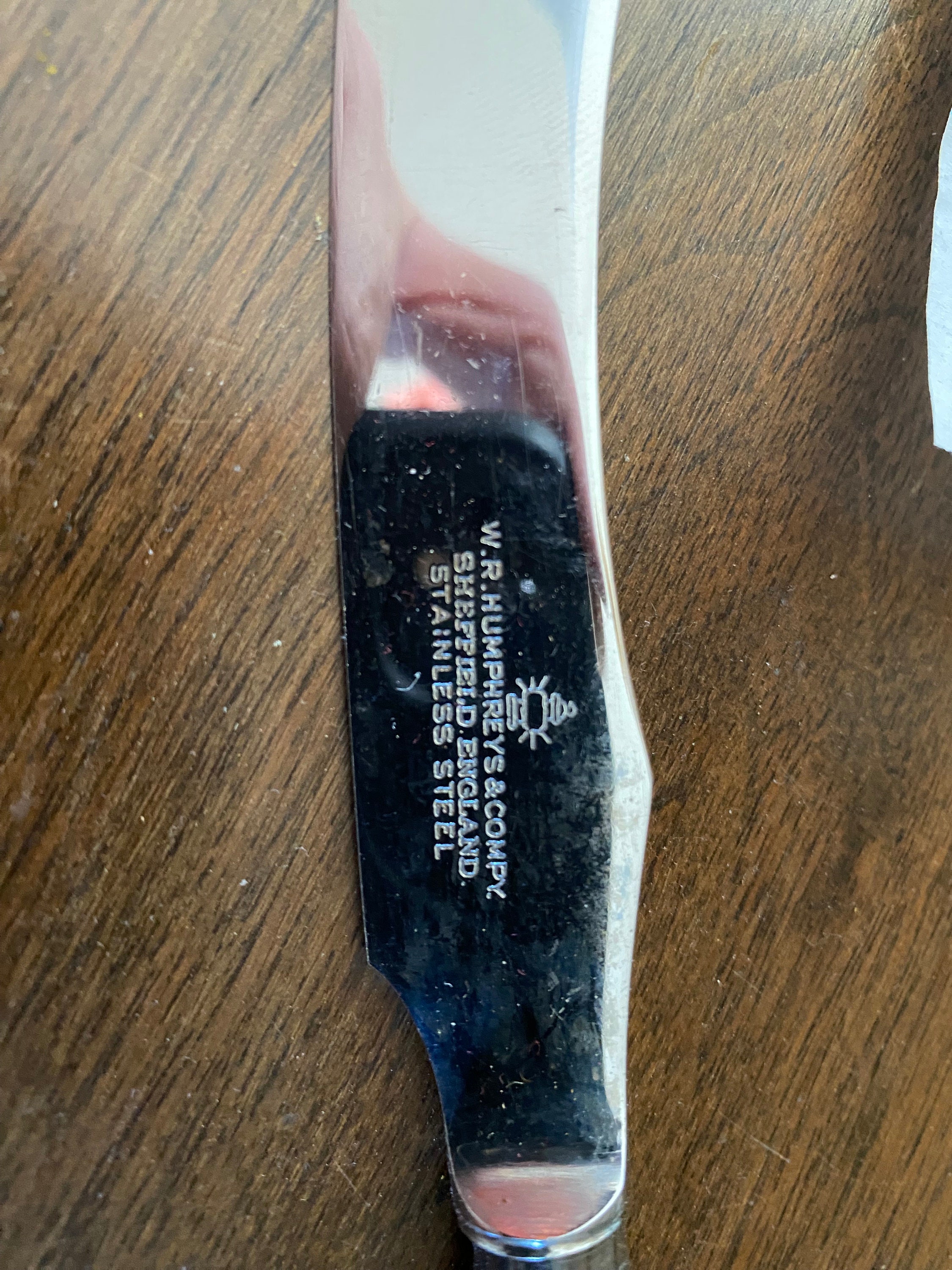 Antique Bone Silverware Set WR Humphreys Edwin Blyde and Sheffield - Etsy