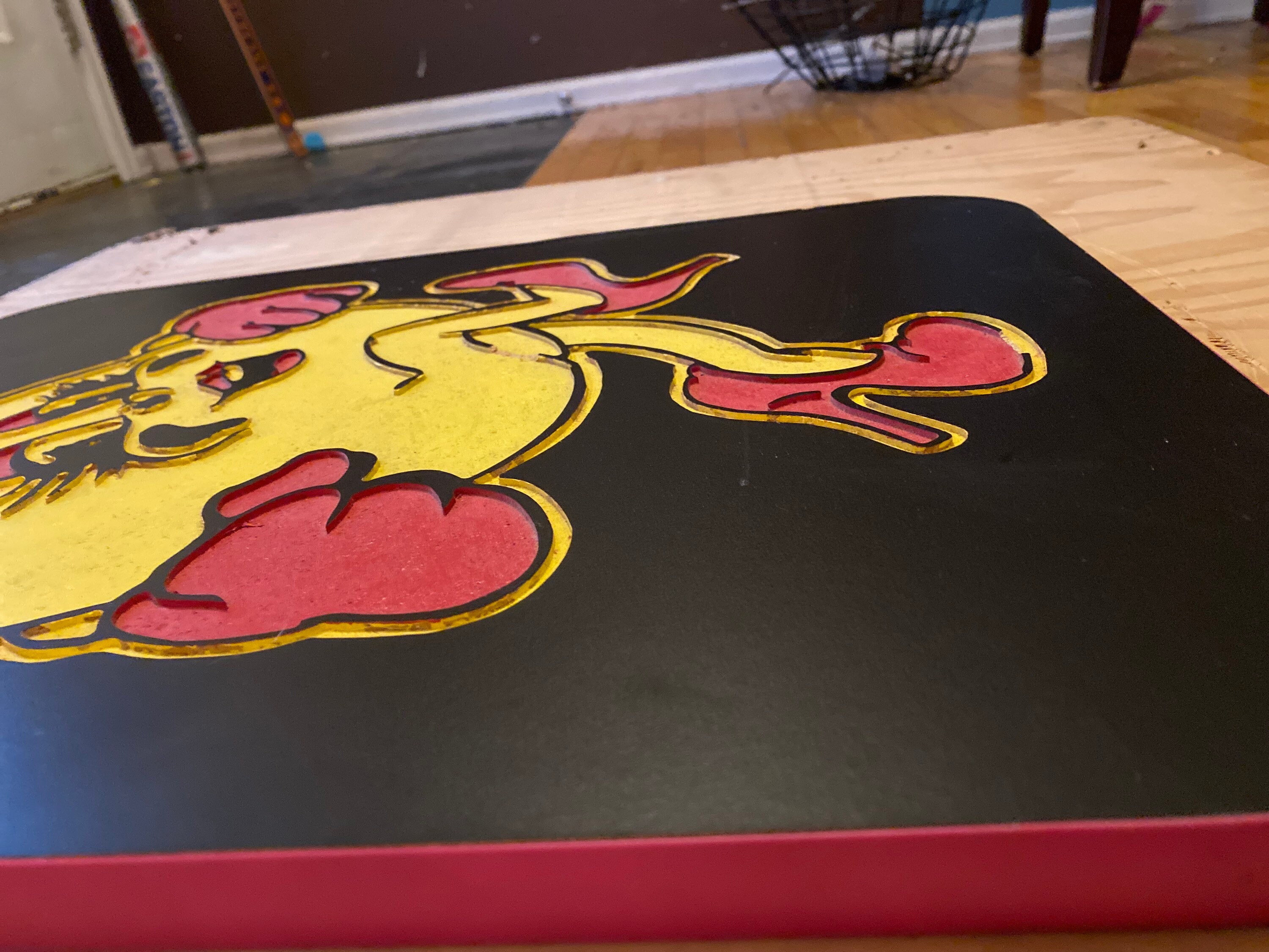 Ms. Pac-man Arcade Wall Art - Etsy