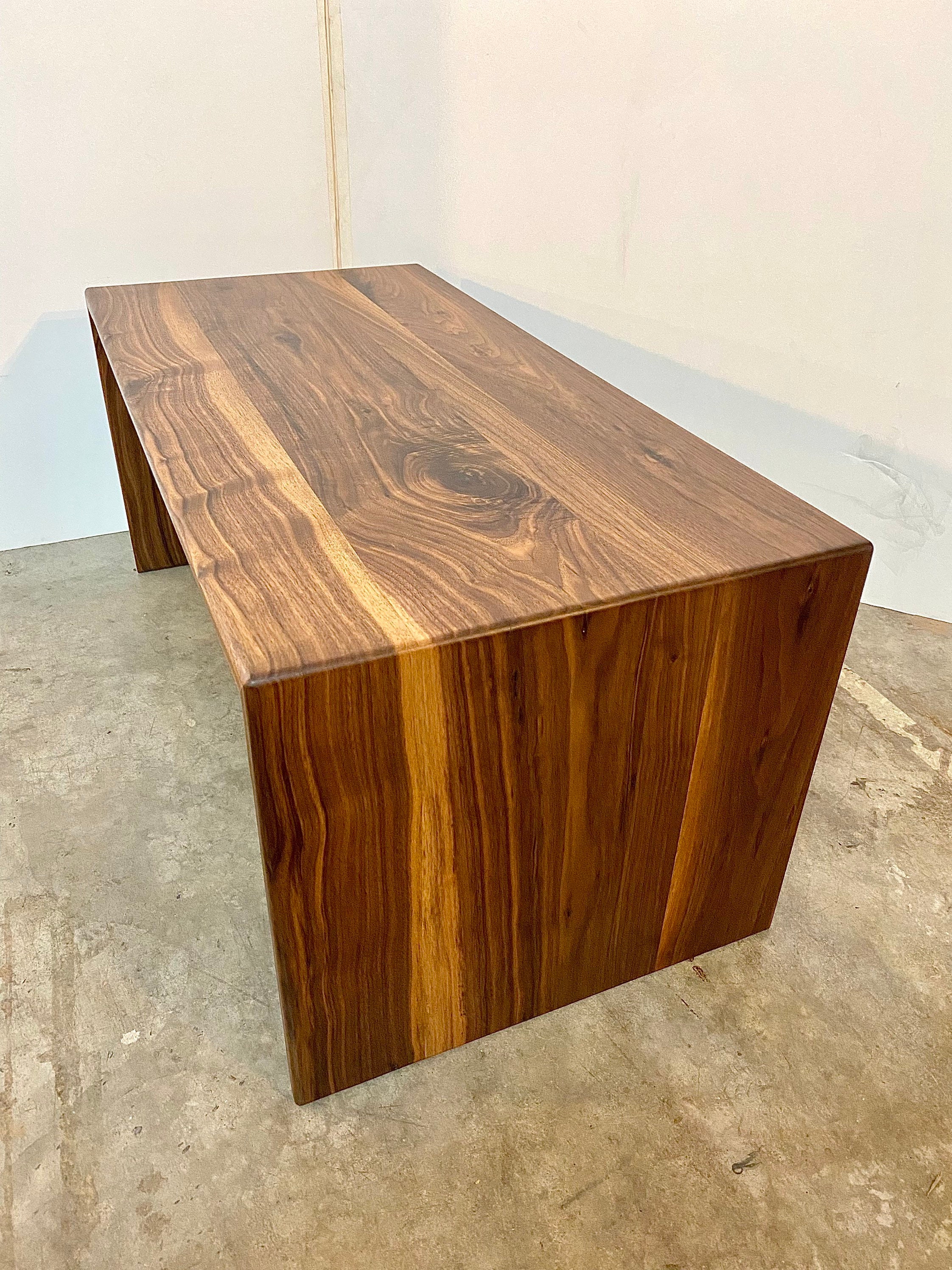 Waterfall wood coffee table store