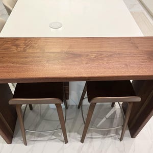 Kitchen Island Extension Table, Walnut Kitchen Island Extendable Table ...