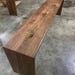 Walnut Waterfall Console Table, Walnut Entryway Table, Sofa Table ...