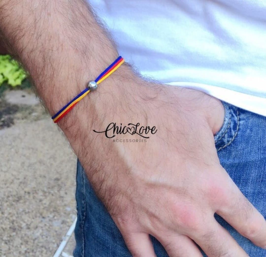 Ref99, Pulsera De Colombia, Colombian Bracelet, Bracelet, Flag of ...