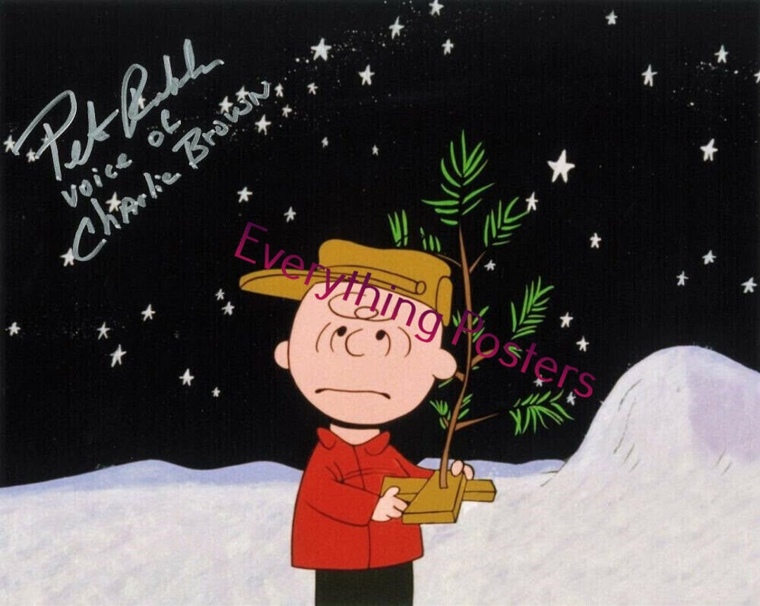 Peter Robbins Signed 8x10 Photo A Charlie Brown Christmas. - Etsy