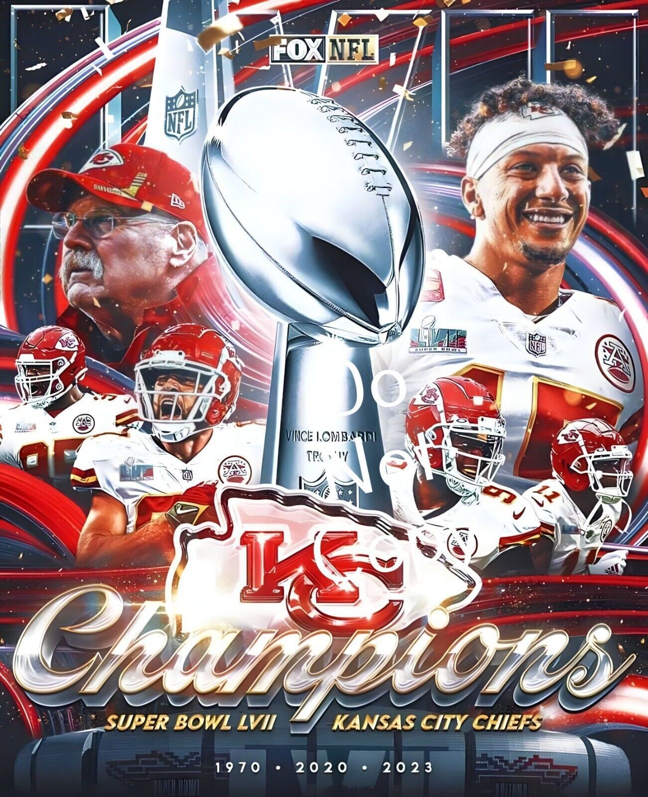 Kansas City Chiefs Super Bowl Champions Poster 8 - Etsy