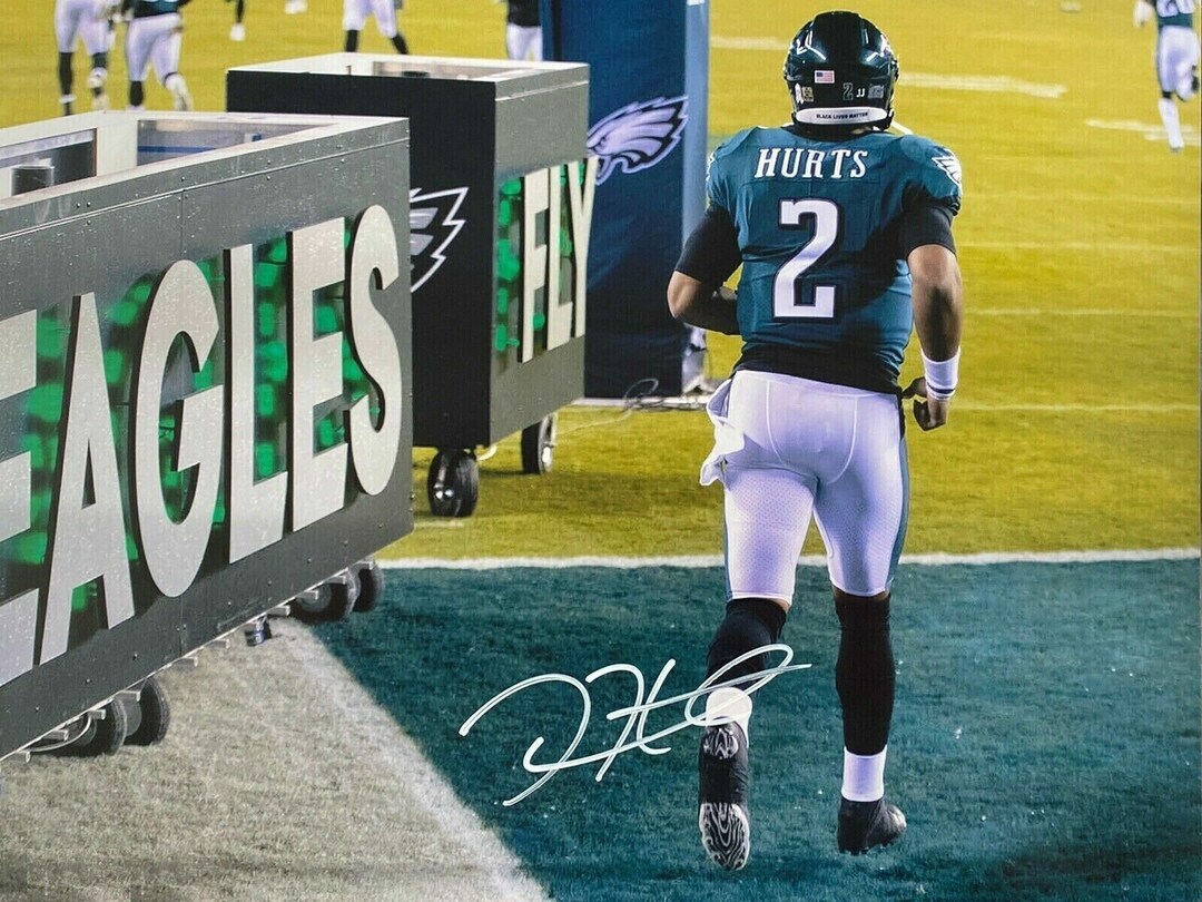 Jalen Hurts 8x10 Autograph Photo RP 4 - Etsy