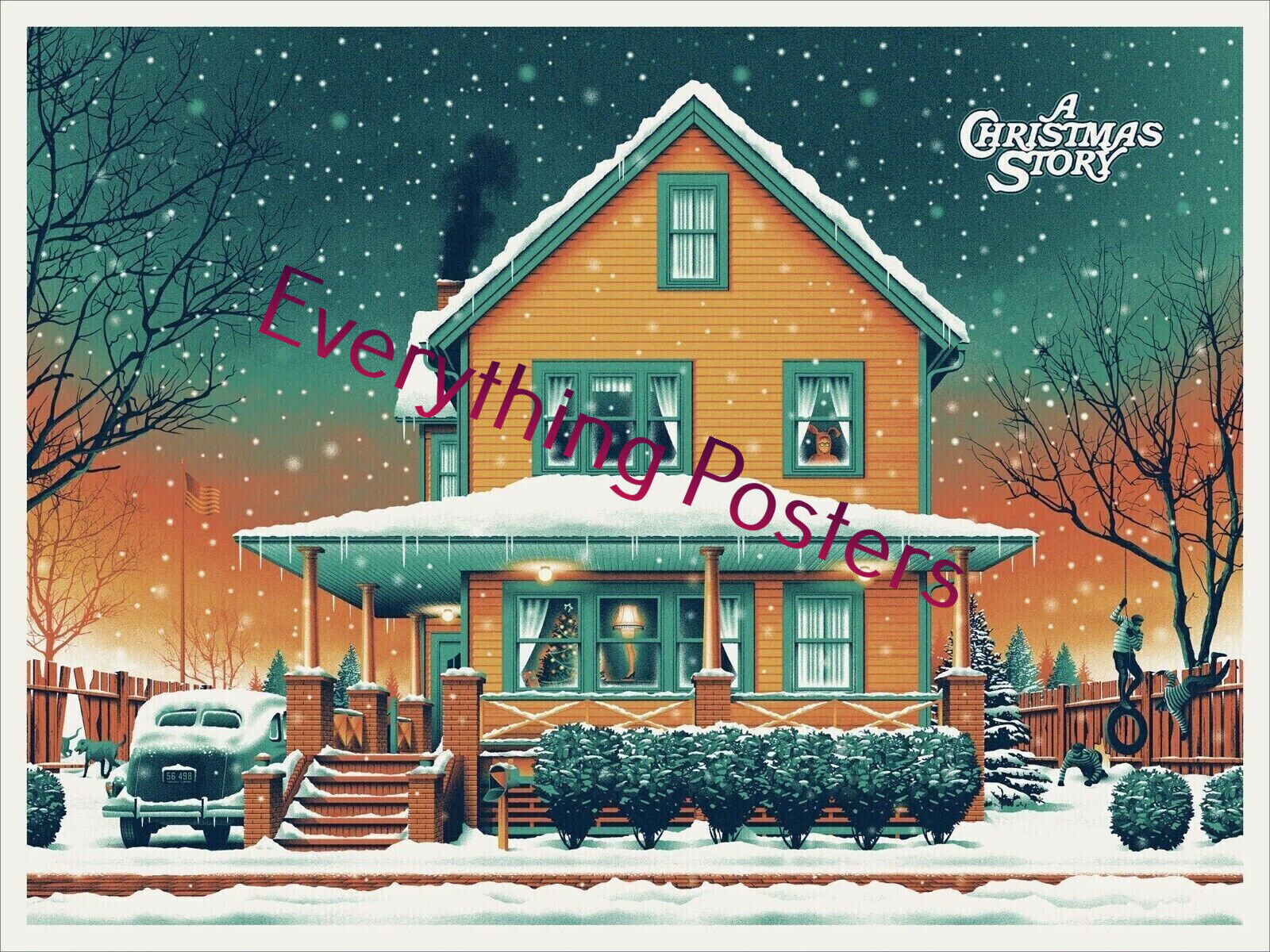 A CHRISTMAS STORY House Art Print Photo Poster Ralphie - Etsy