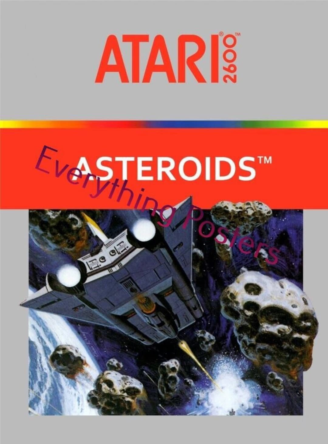 Atari 2600 Asteroids Box Art 8x10 - Etsy