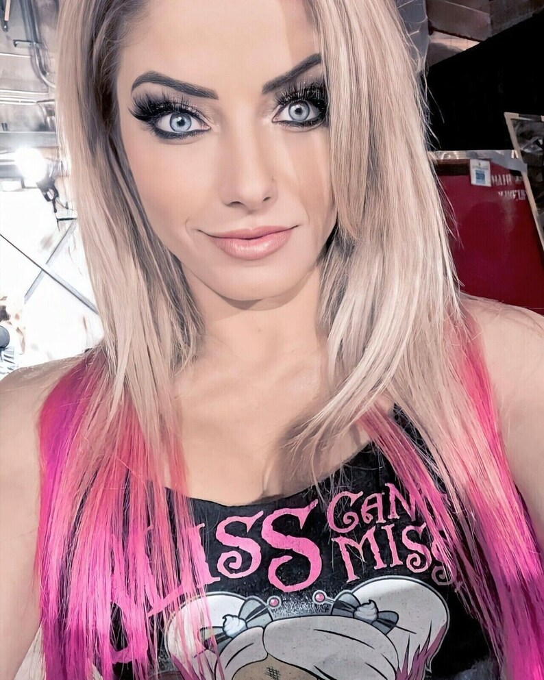 Alexa Bliss Wwe Nxt Aew Raw Tna Wrestling 8x10 Photo Rp E Etsy