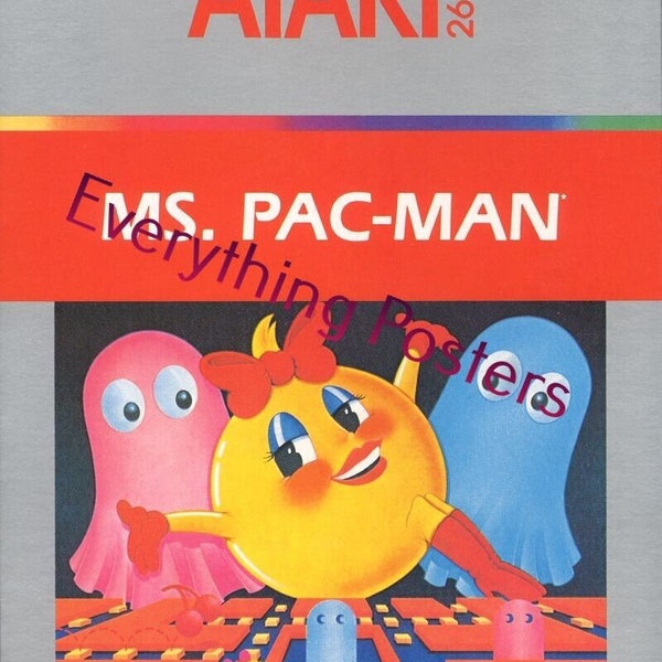 Atari 2600 Pac Man Box - Etsy