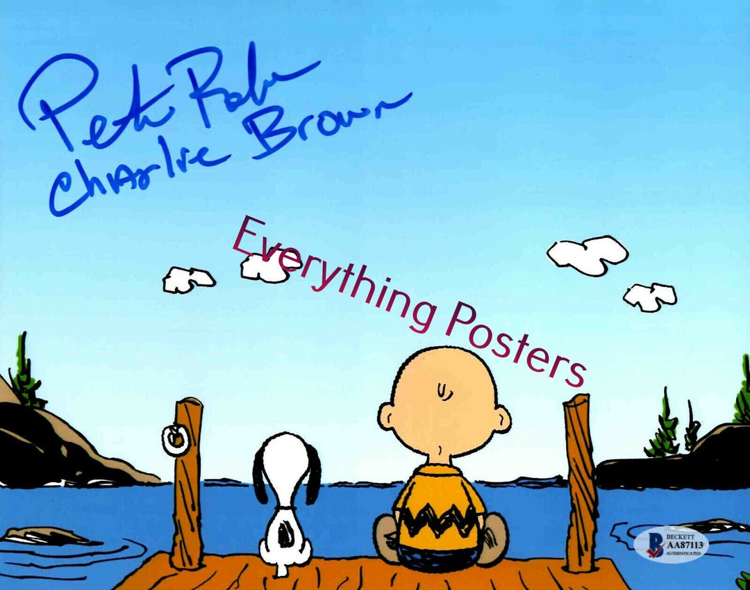 Peter Robbins Signed 8x10 Photo Charlie Brown - Etsy