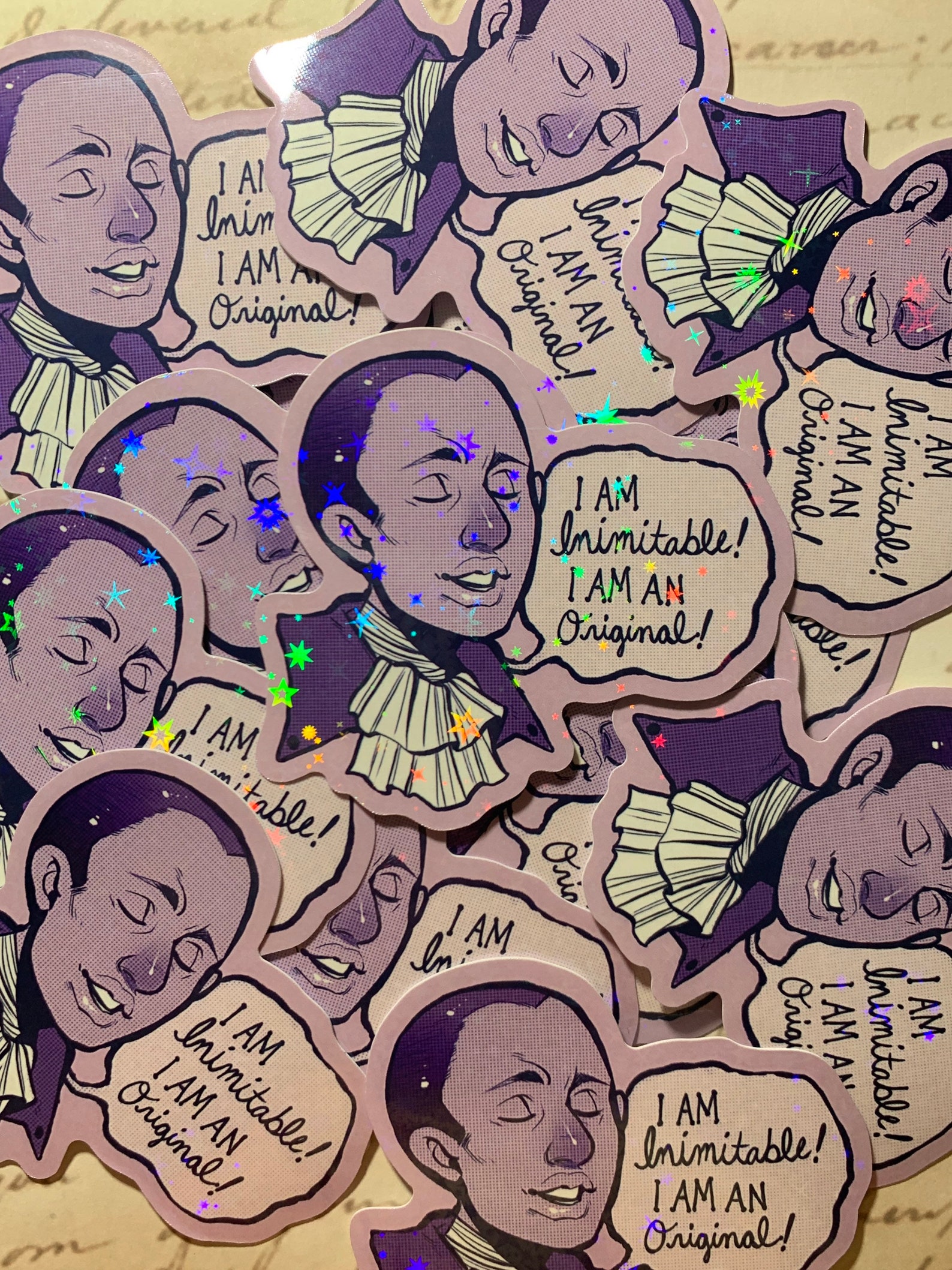 Aaron Burr 3 Vinyl Sticker | Etsy