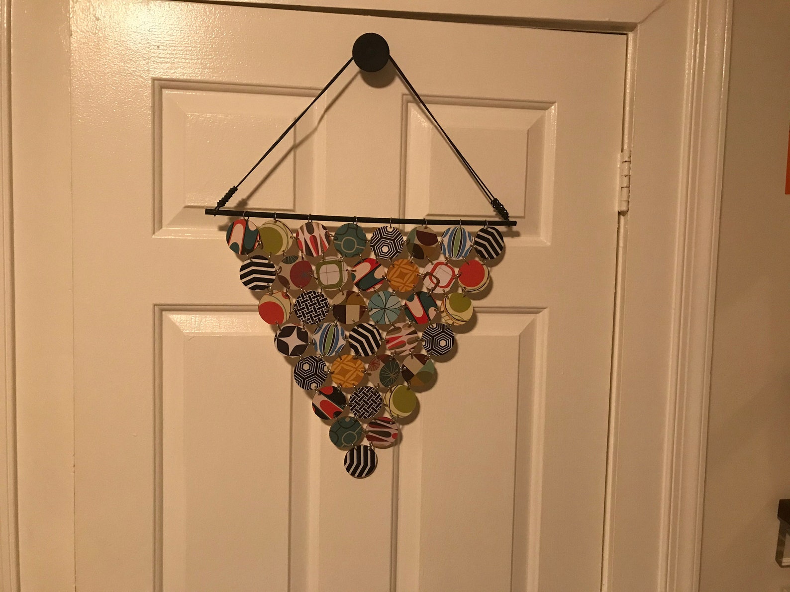 Chain Mail-style Wall Hanging (wood and Paper) - Etsy