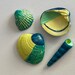 Hand-painted Seashells - Set of 10 - Etsy