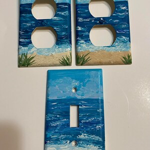 Light/electrical Outlet Plate Set - Ocean Scenes - Etsy