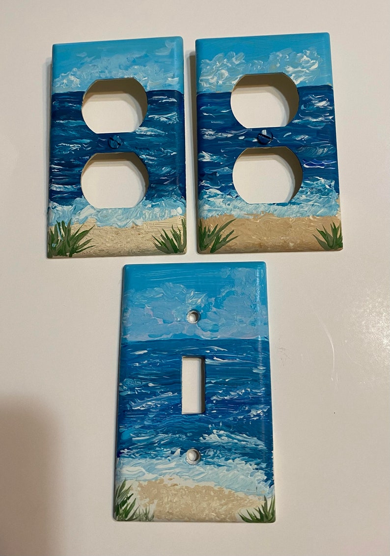 Light/electrical Outlet Plate Set - Ocean Scenes - Etsy