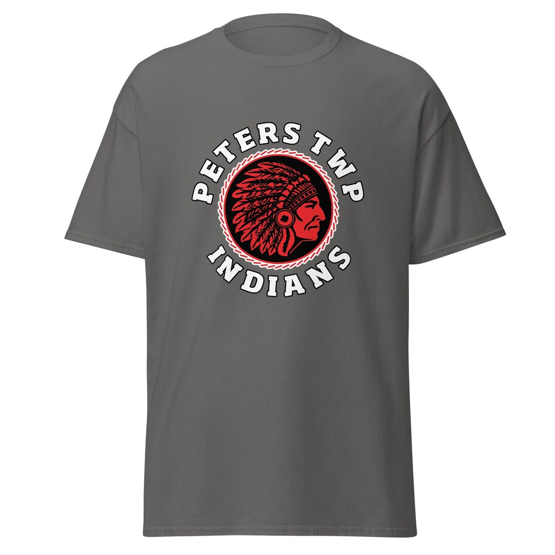 Peters Township Indians - Throwback Logo T-shirt - Etsy