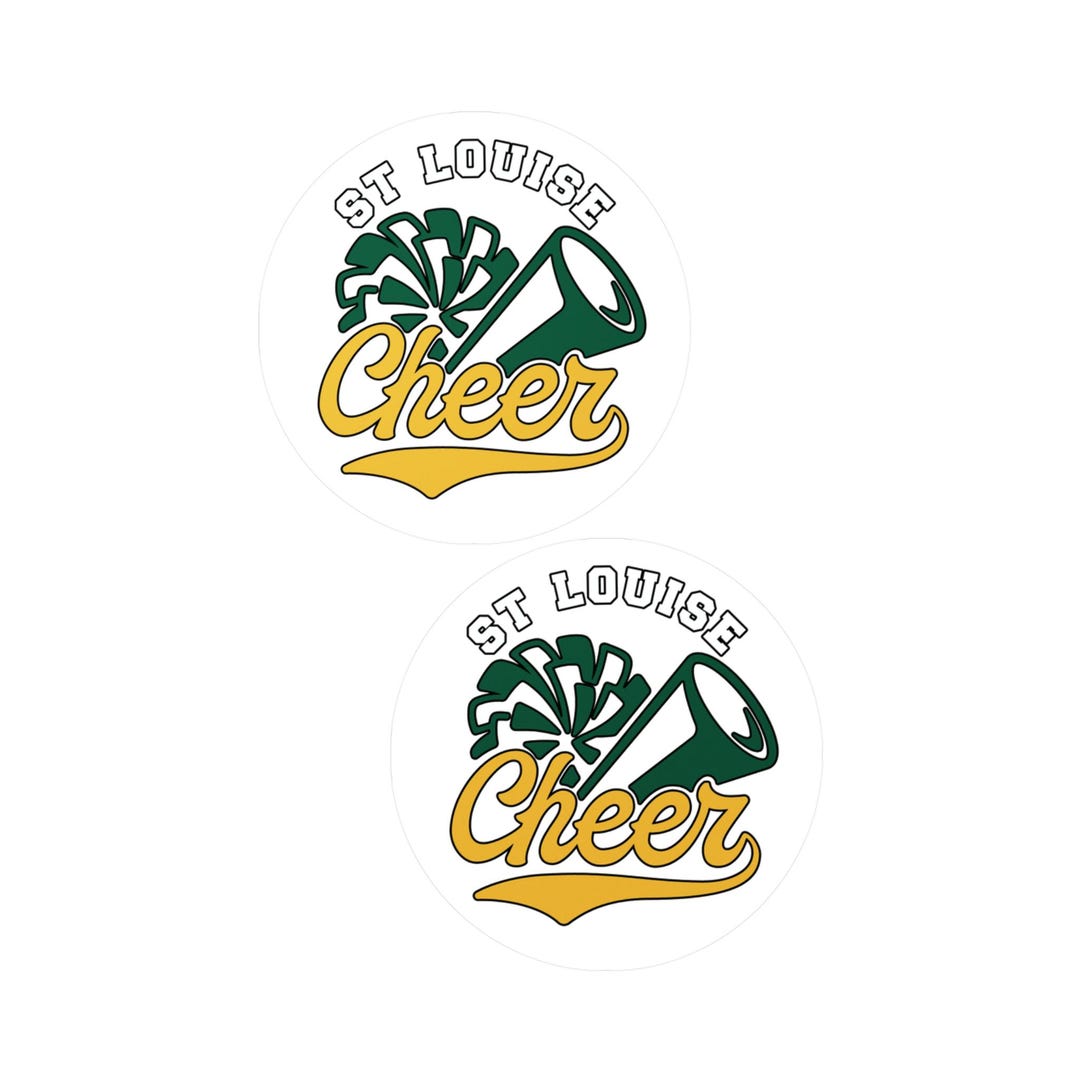 Vinyl Cheerleading Stickers, Water Resistant, St Louise Decals, Yeti ...