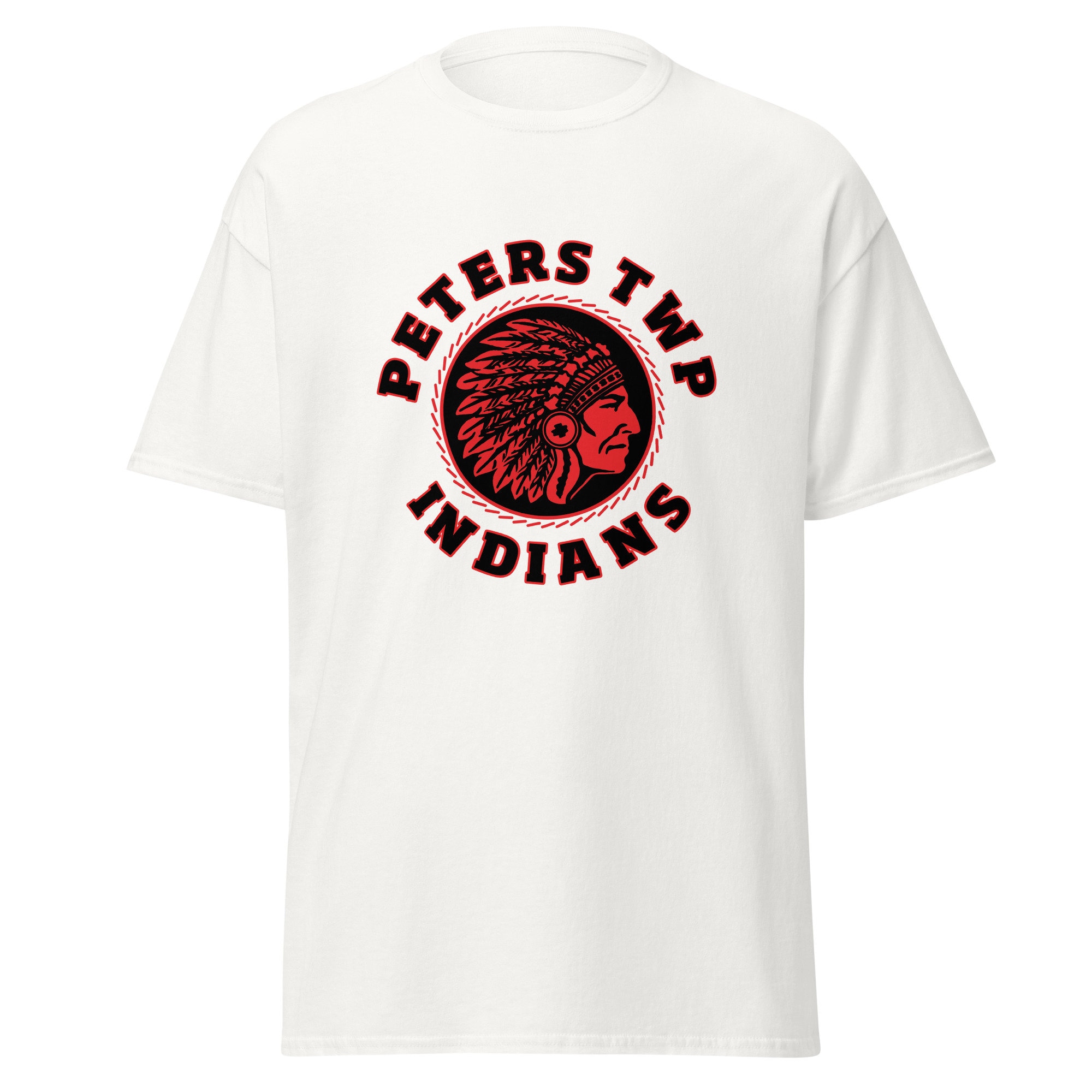 Peters Township Indians - Throwback Logo T-shirt - Etsy