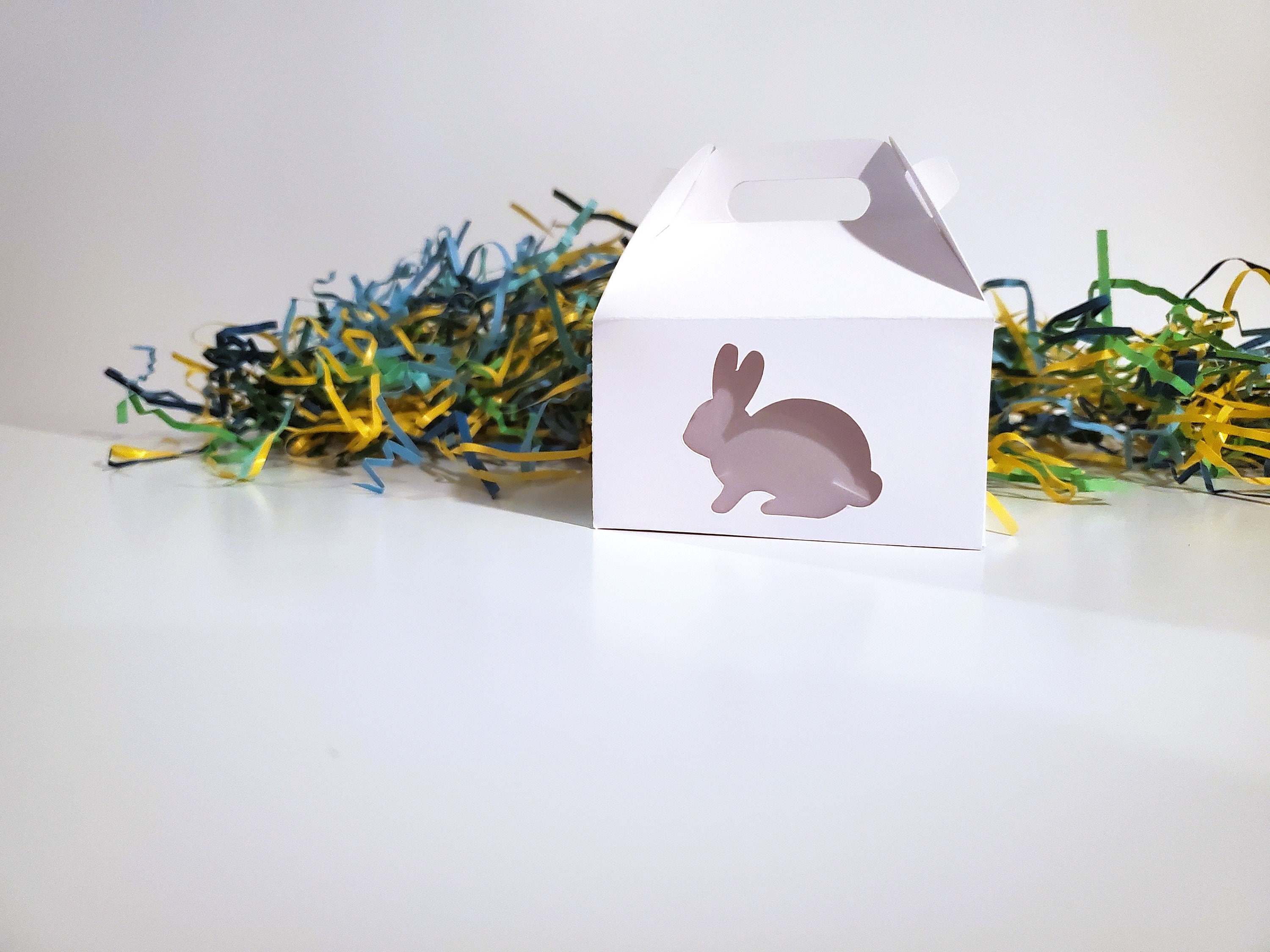 Bunny Favor Box for Easter Treat Placeholder - Etsy