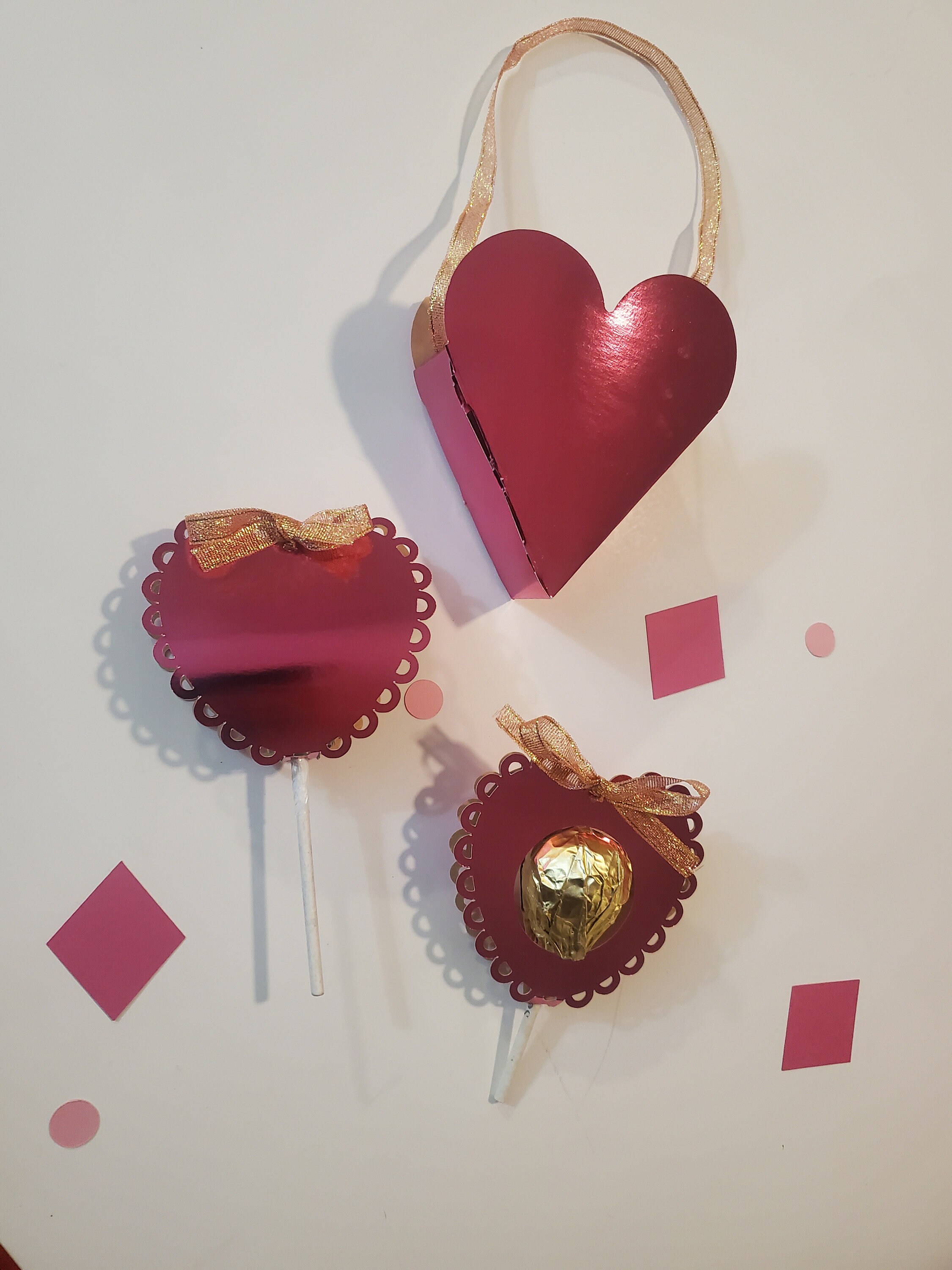 DIY Heart Candy Box Template for Birthdays and Celebrations for Wedding ...