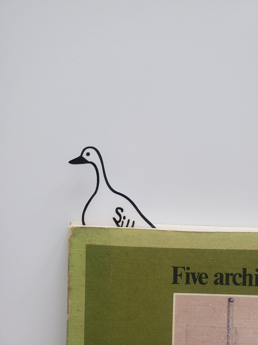 Personalized Goose Bookmark Funny Meme Bookmark Silly Gift for Friend ...