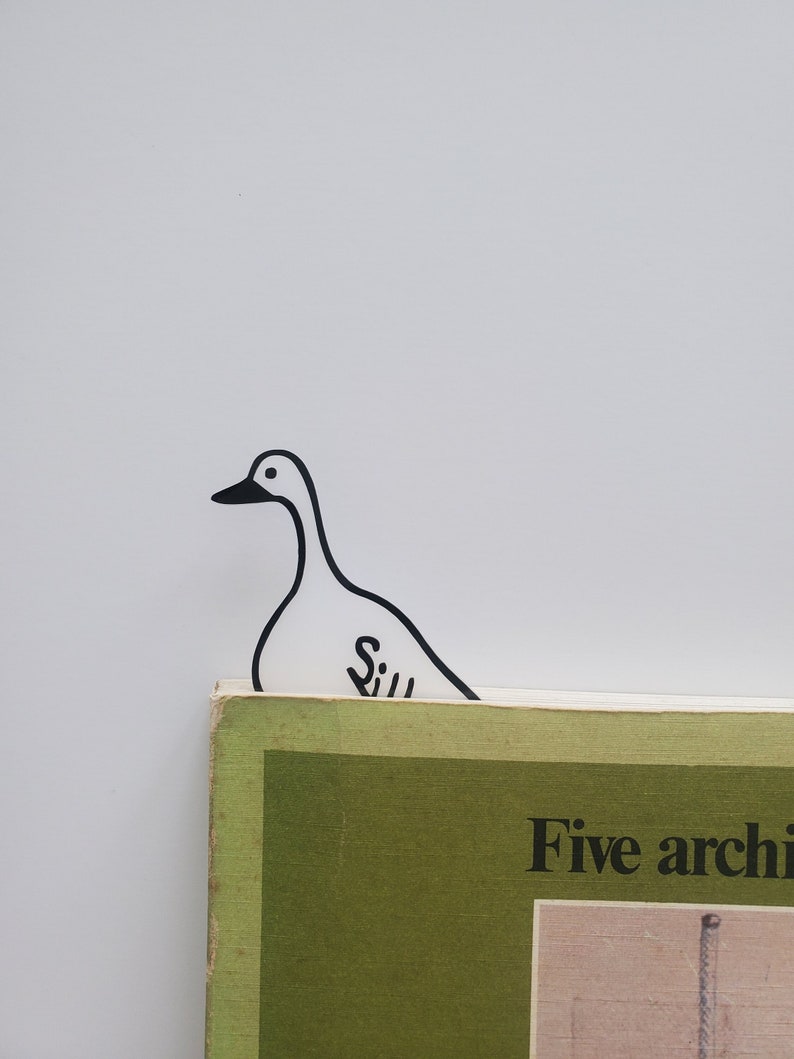 Personalized Goose Bookmark Funny Meme Bookmark Silly Gift for Friend ...