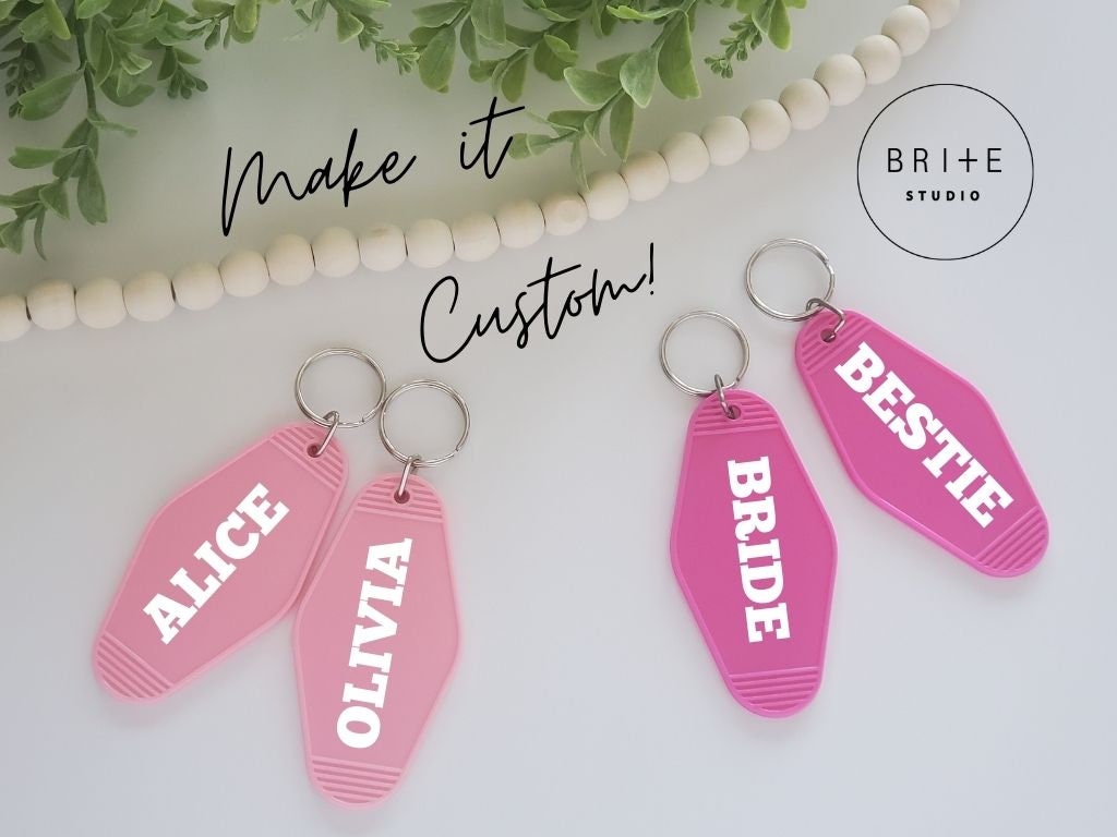 Western Style Cowgirl Boot Keychain - Personalized Bachelorette Party ...