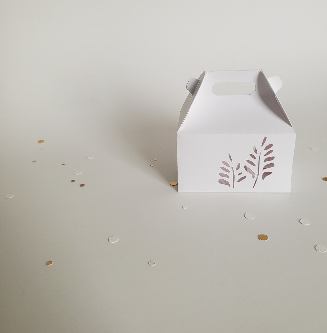 Leaf Favor Box Template: Thanksgiving Treat Box (digital Download) - Etsy