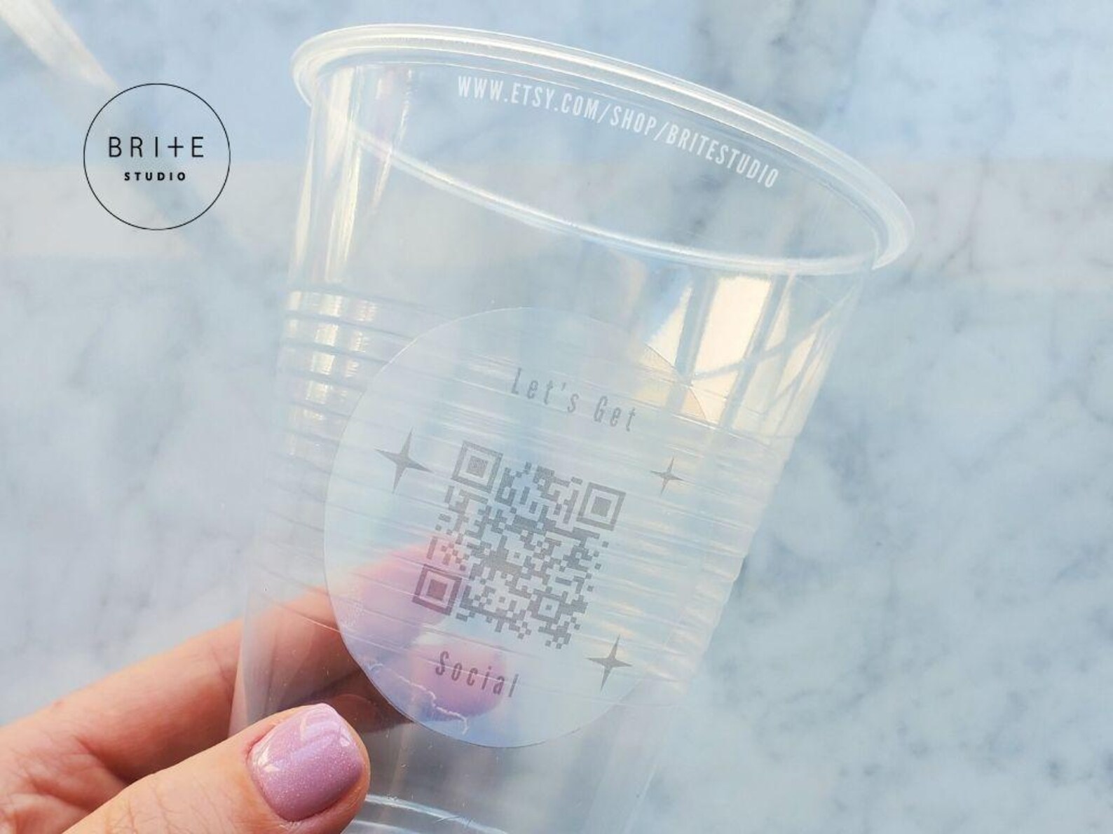 Custom QR Code Holographic Sticker for Cashapp Bachelorette Party Gear ...