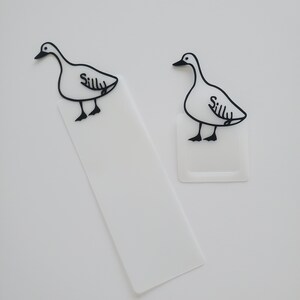 Personalized Goose Bookmark Funny Meme Bookmark Silly Gift for Friend ...