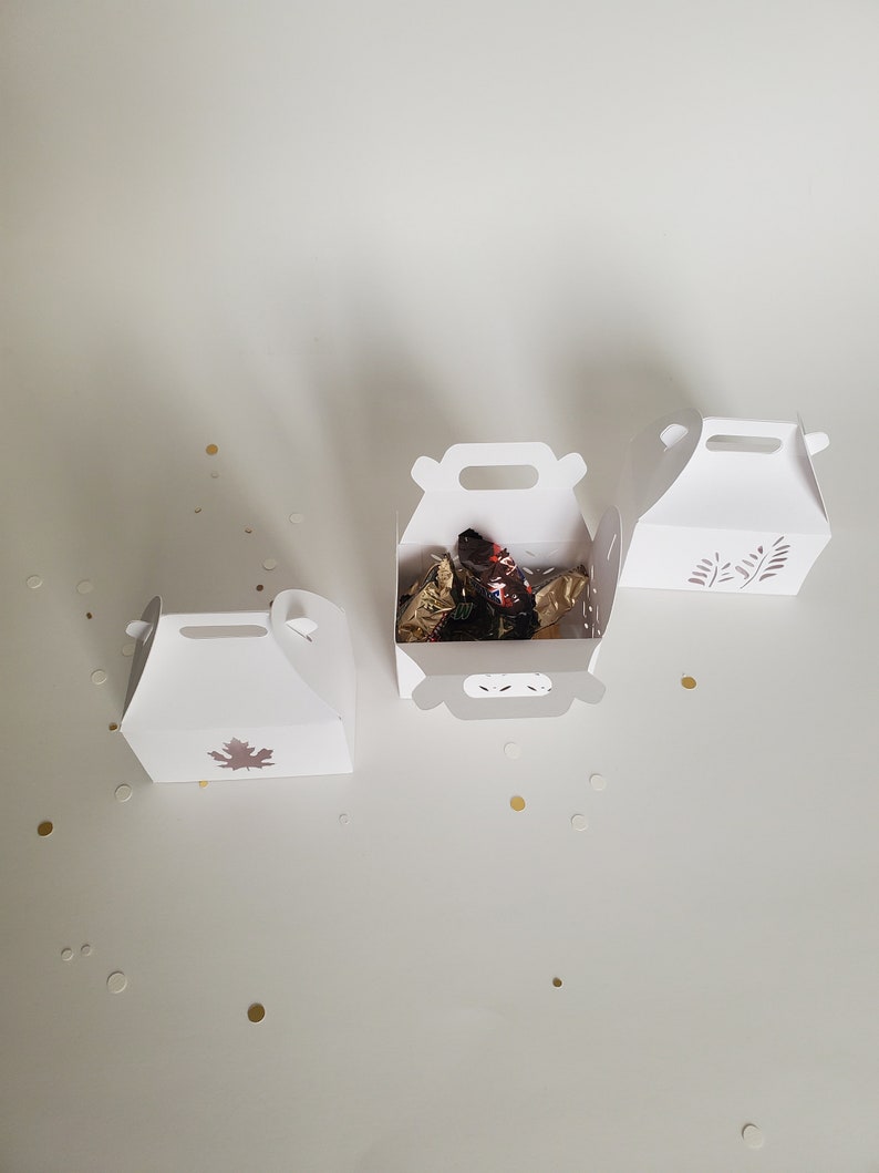 Boho Favor Box for Thanksgiving Treat Box Placeholder for - Etsy