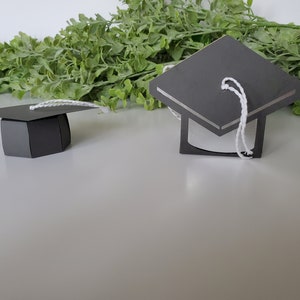 Graduation Cap Favor Box Template - Fun DIY Decor & Place Setting ...