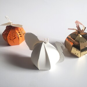 3D Turkey Placeholder Template: Thanksgiving Treat Box (digital ...