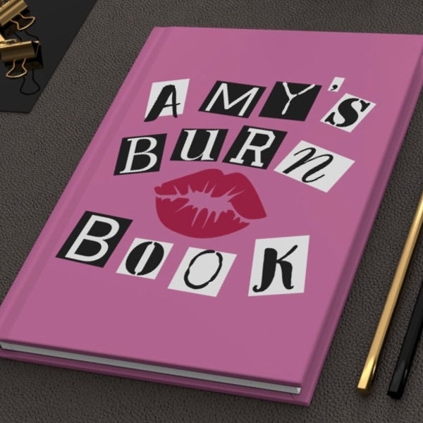 Burn Book Notebook - Etsy