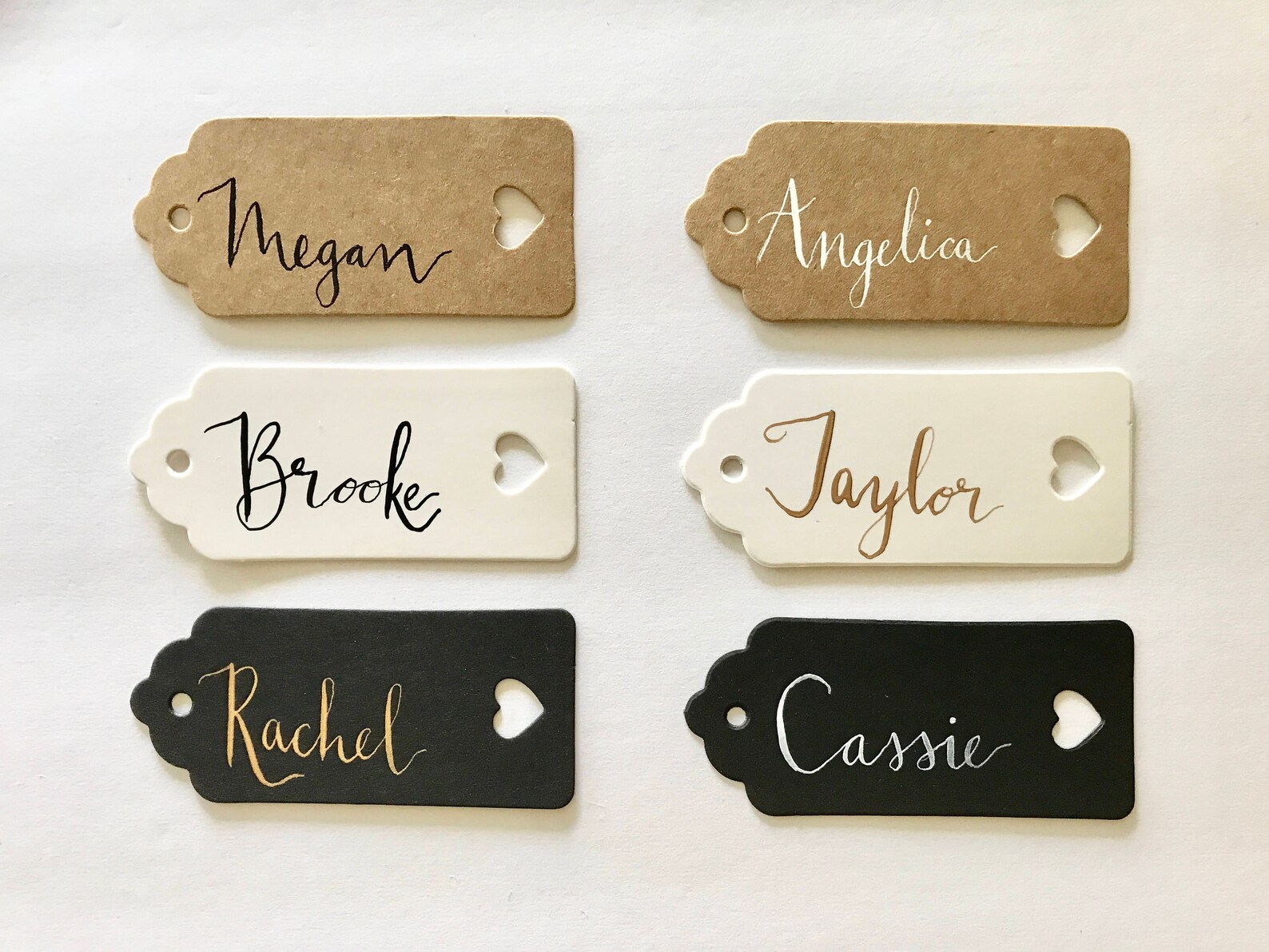 Custom Name Gift Tags, Gift Tags, Wedding Place Cards, Wedding Tags ...