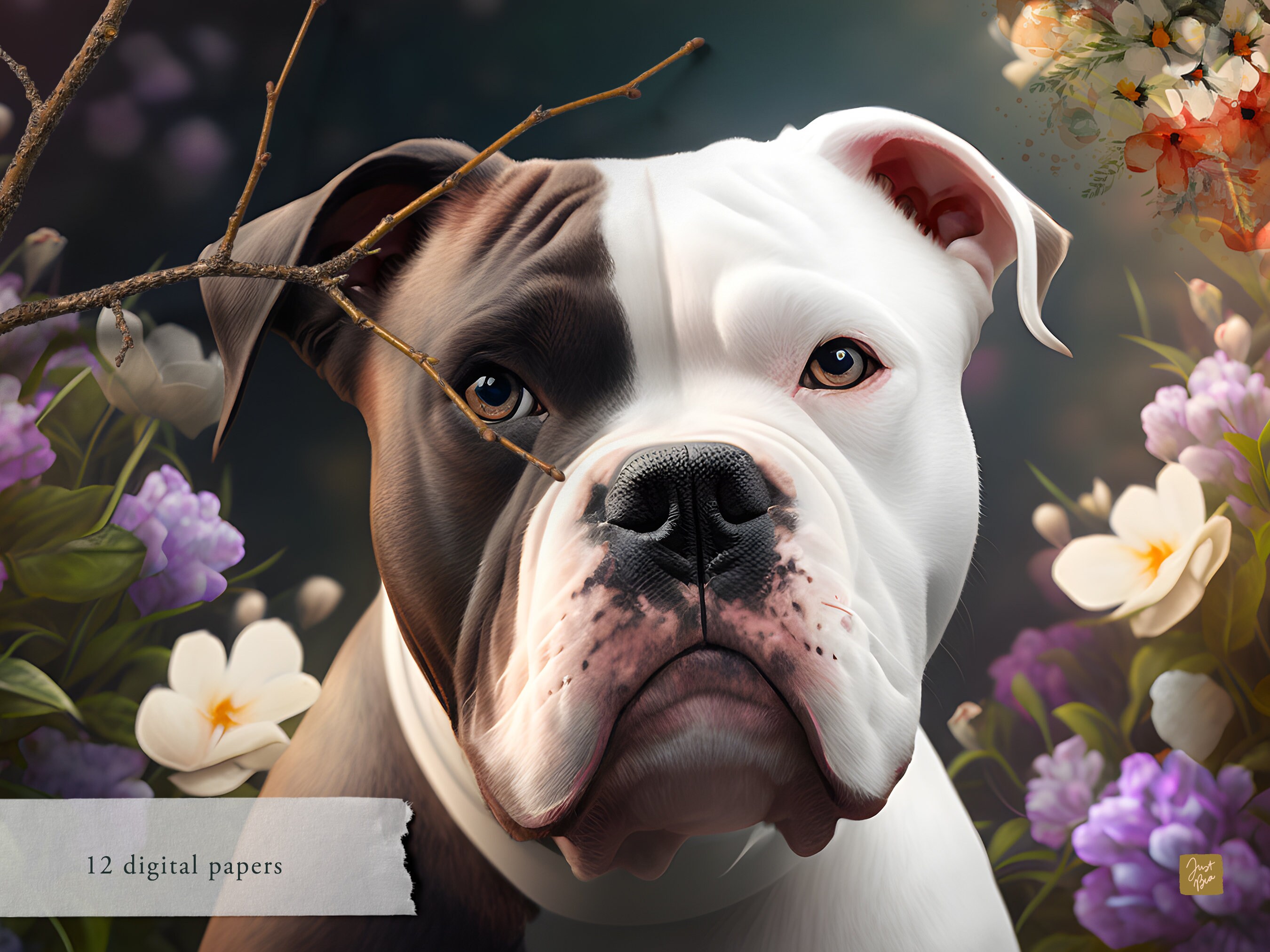 Dog Digital Papers, Cute Dogs, Puppy Dog, Cute Animals Paper Pack, Dog ...