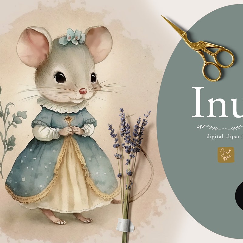 Mouse Watercolor - Etsy